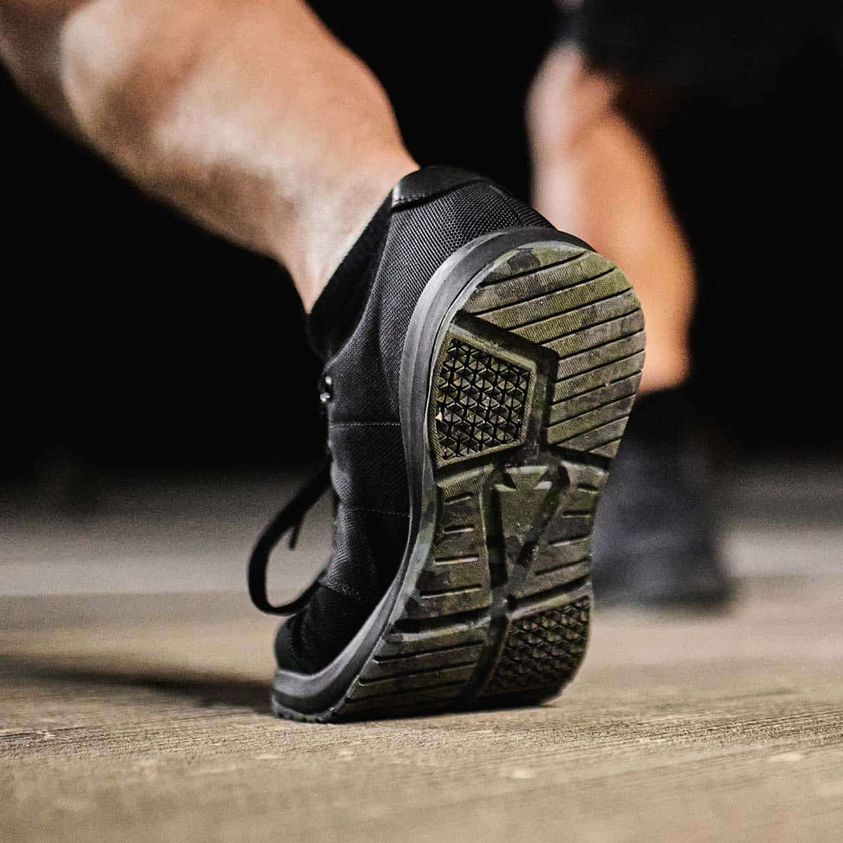 GORUCK Ballistic Trainers in Black and Camo - Fit at Midlife