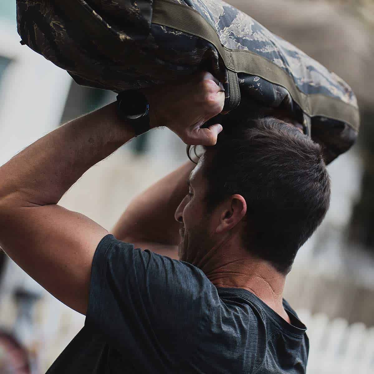 Tiger Stripe Sand Bags - Fit at Midlife