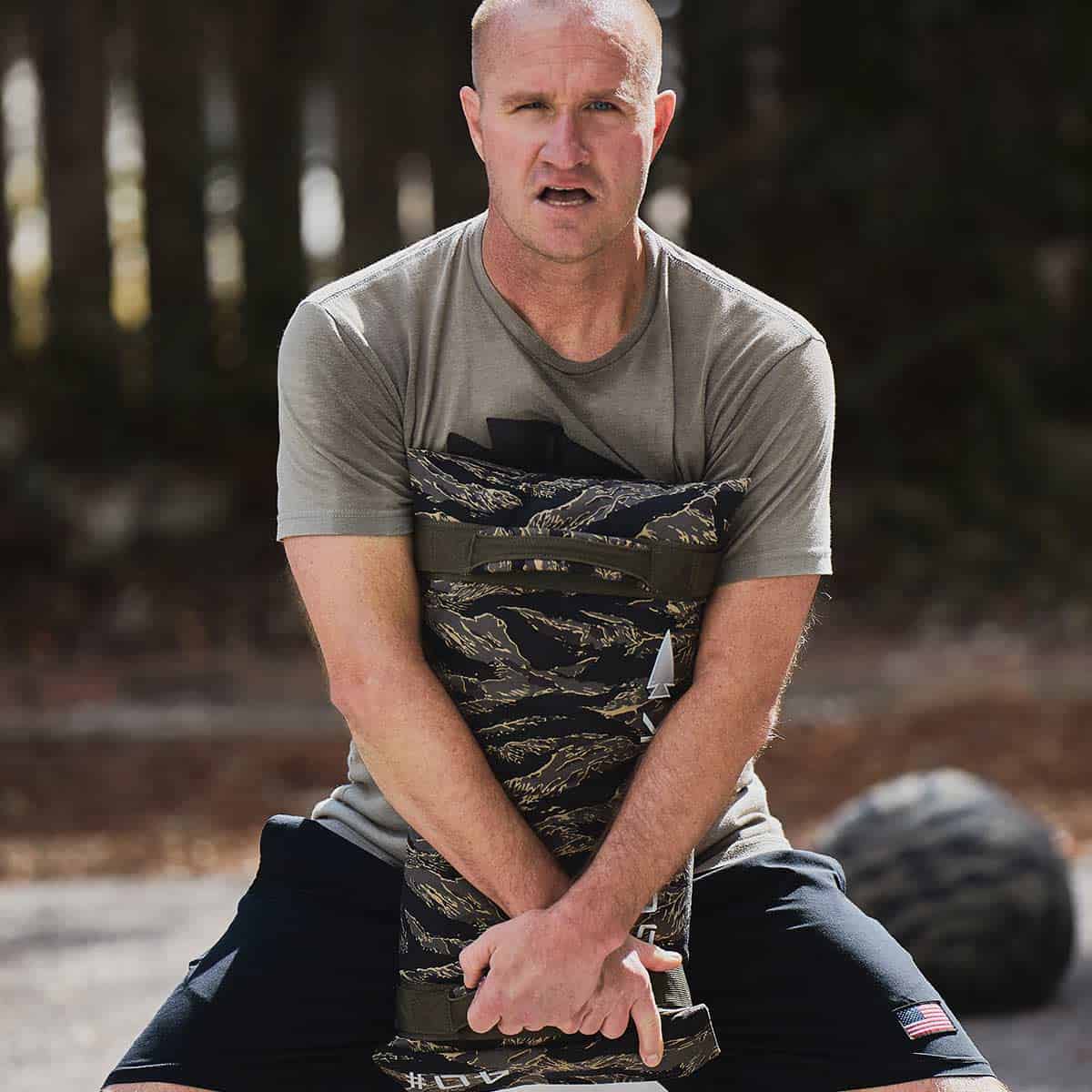 Tiger Stripe Sand Bags - Fit at Midlife