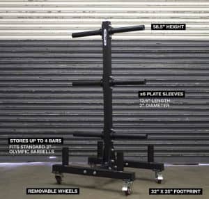 Best Bumper Plate Storage - Fit at Midlife