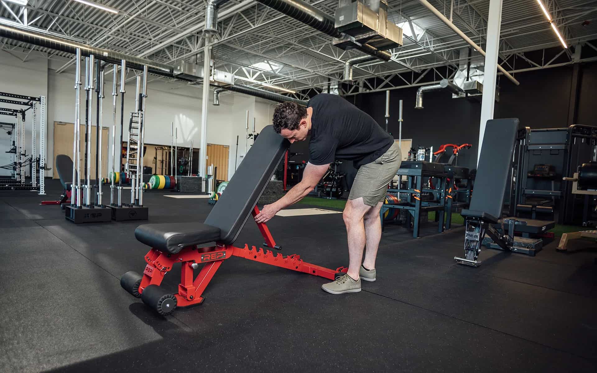 AB-3000 2.0 FID Adjustable Weight Bench - Fit at Midlife