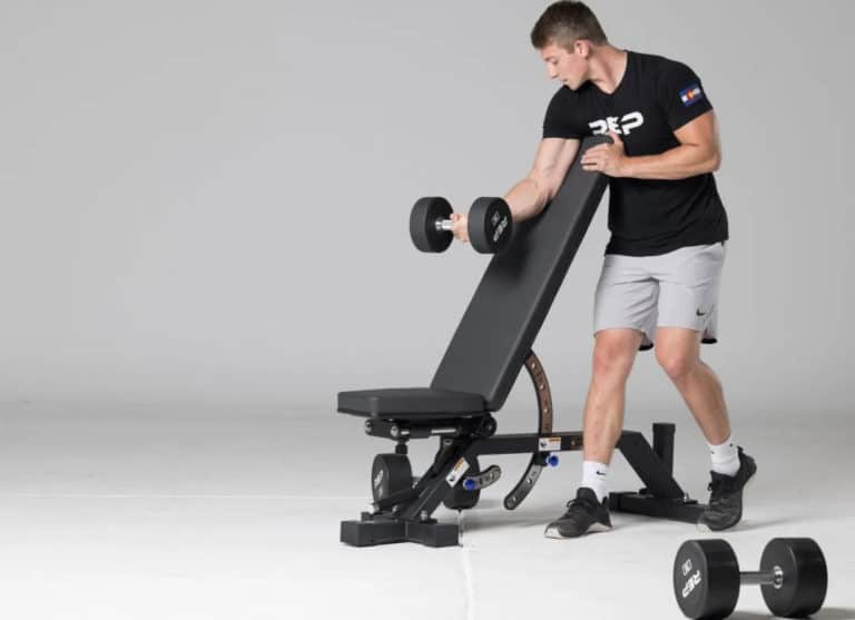 REP AB-5000 Zero Gap Adjustable Bench in Matte Black - Fit at Midlife