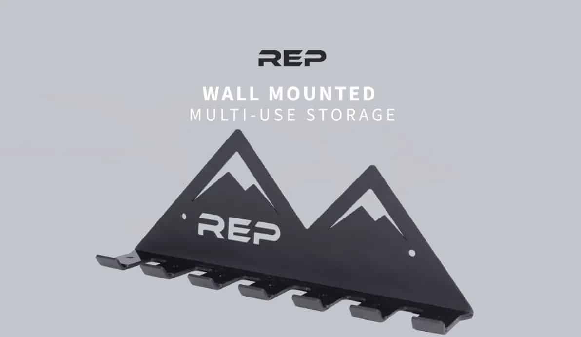Rep Fitness Garage Gym Wall Storage - Fit at Midlife