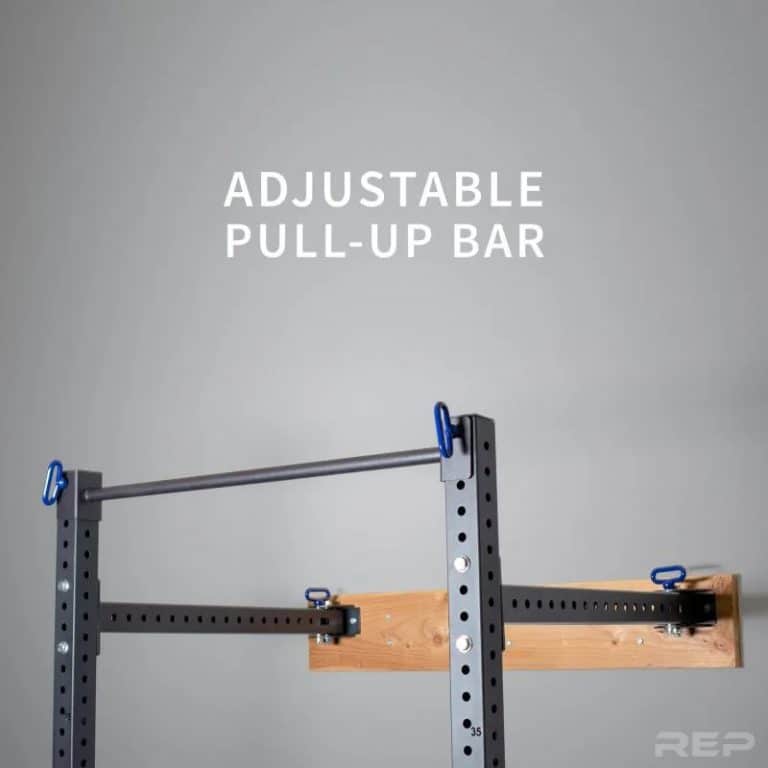 Rep Fitness PR-4100 Folding Squat Rack Product Highlight - Fit at Midlife