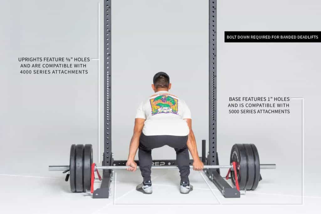 Rep Fitness SR-4000 Squat Rack Product Highlight - Fit at Midlife