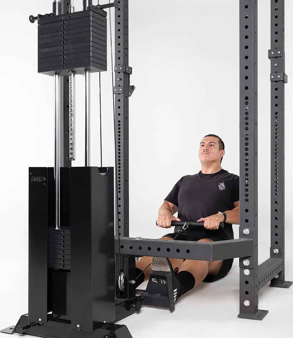 Selectorized Lat Pulldown and Low Row from Rep - Fit at Midlife
