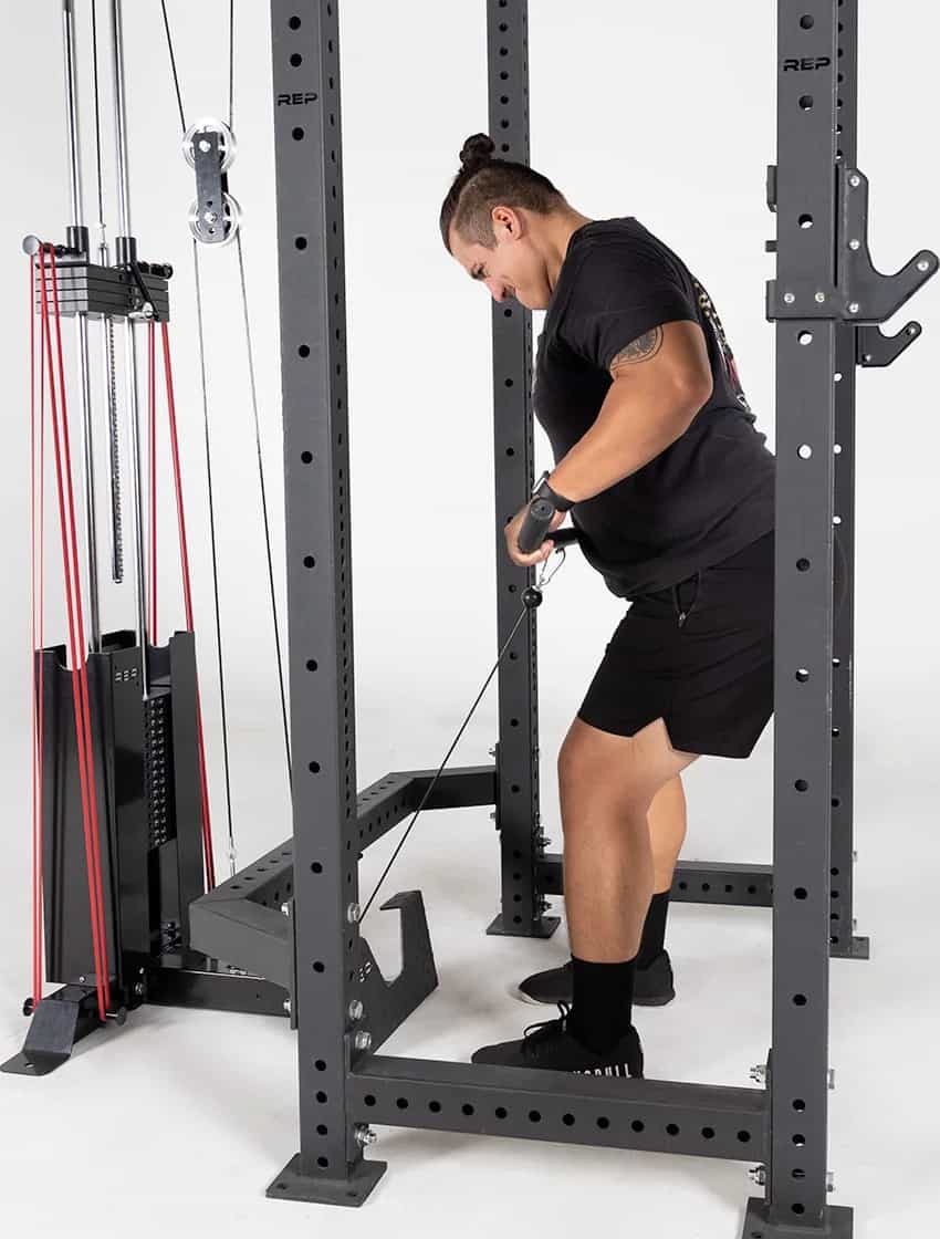 Selectorized Lat Pulldown and Low Row from Rep - Fit at Midlife