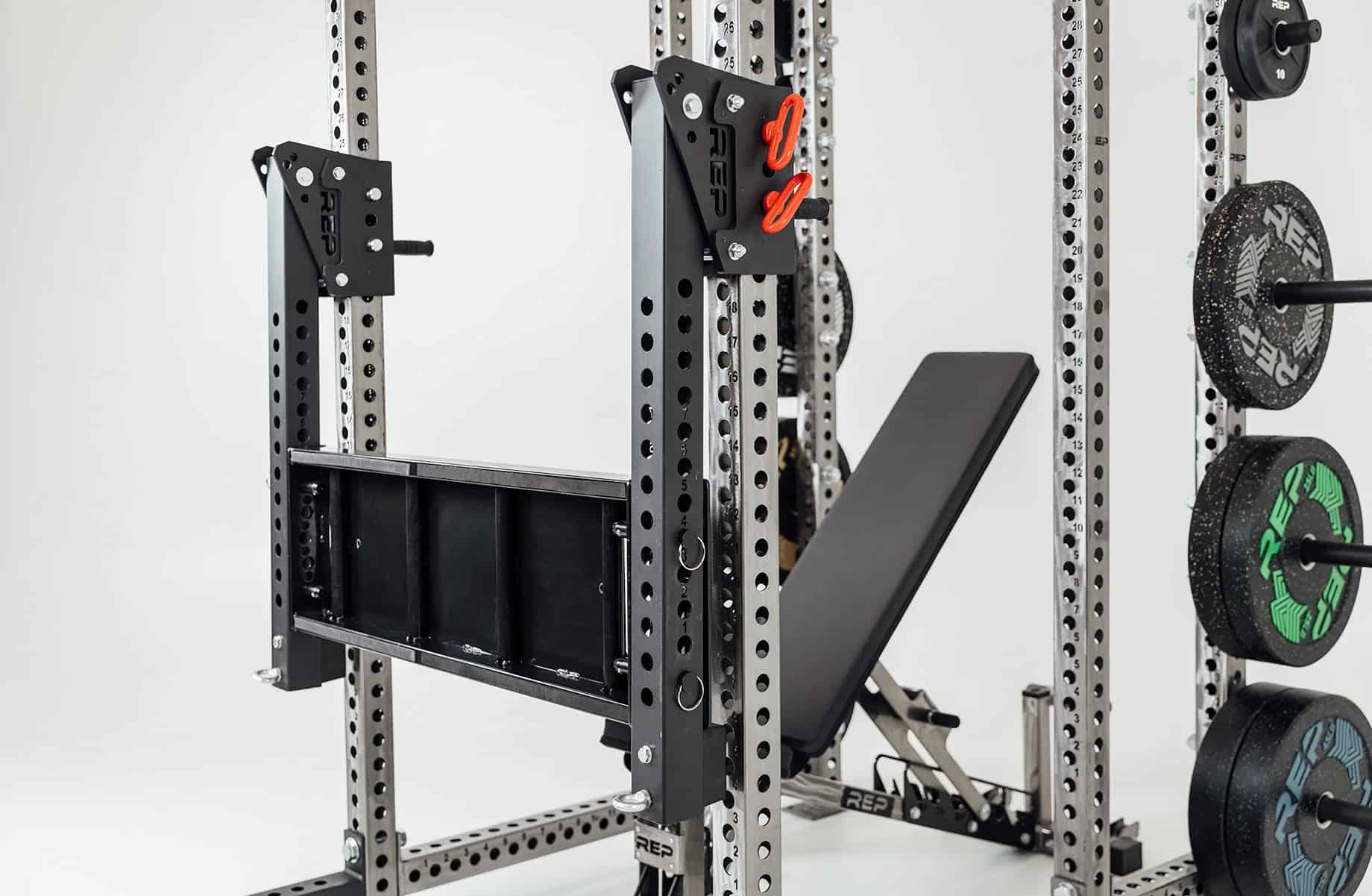 Utility Seat for Rep Fitness Racks - Fit at Midlife