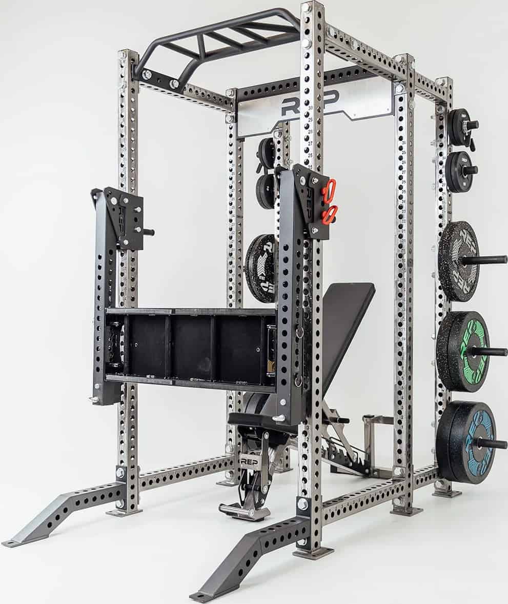 Utility Seat for Rep Fitness Racks - Fit at Midlife