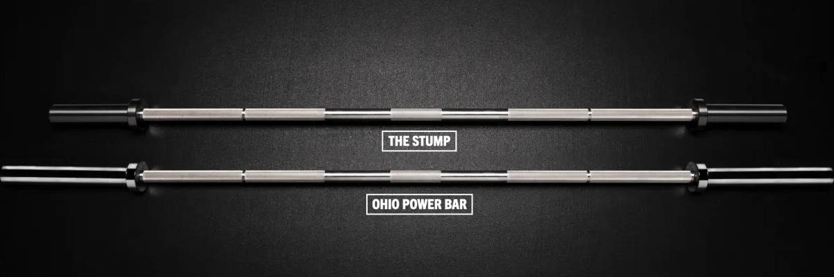Rogue 29mm Stump Bar - Shorty Ohio Bar in Stainless Steel - Fit at Midlife