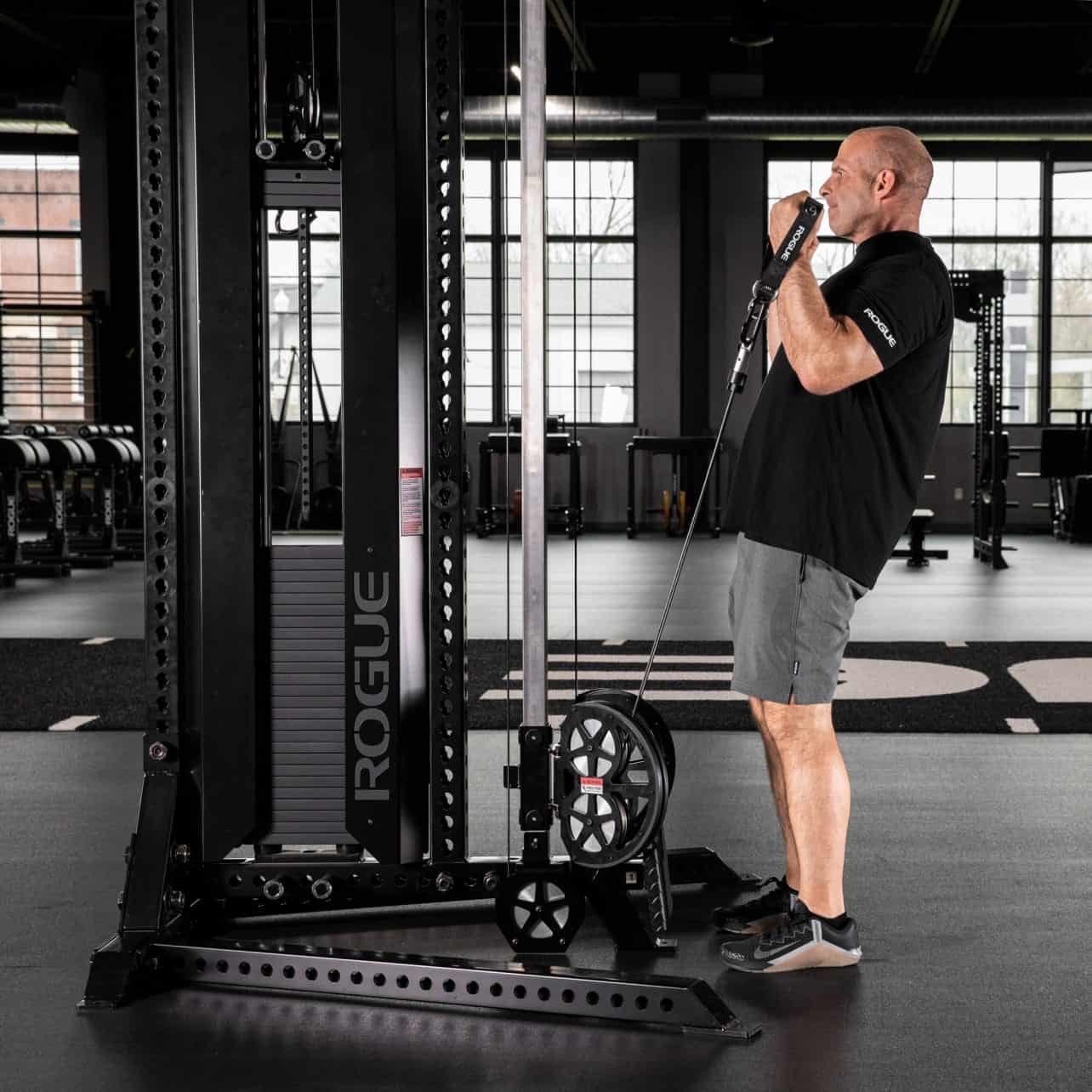CT-1X2 Cable Tower from Rogue Fitness - Fit at Midlife
