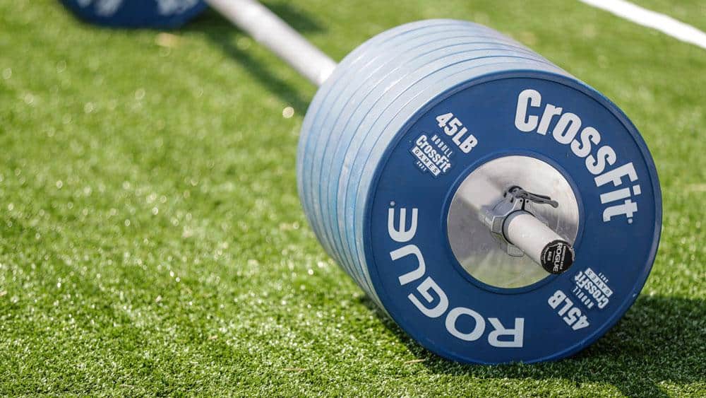 Rogue LB Competition Plates - CrossFit Games 2021 - Fit at Midlife