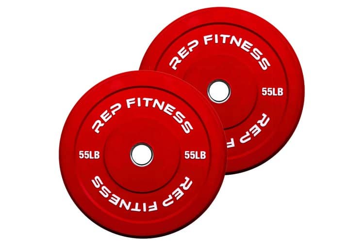 Rep Fitness Bumper Plates - Fit at Midlife