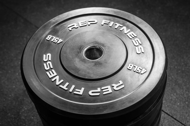 Rep Fitness Bumper Plates - Fit at Midlife